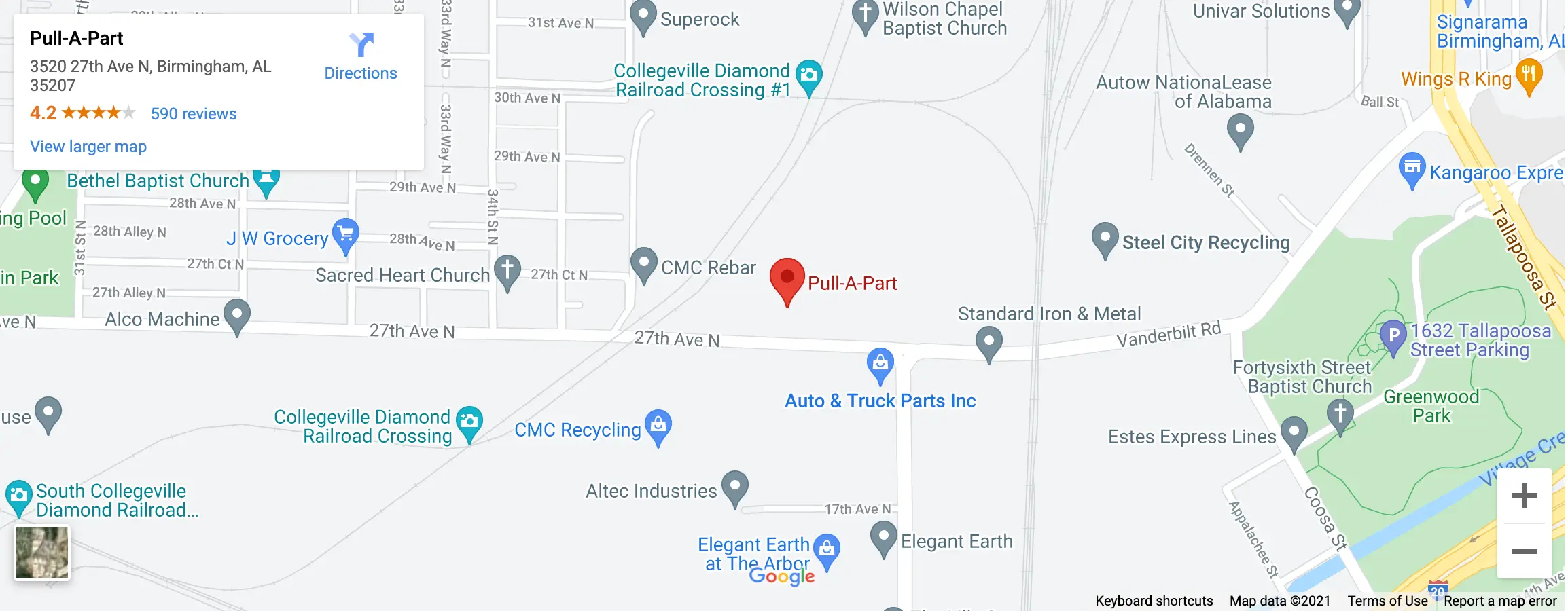 Get Used Auto Parts & Used Cars at Birmingham’s #1 Junkyard